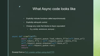 Concurrency models in python | PPT