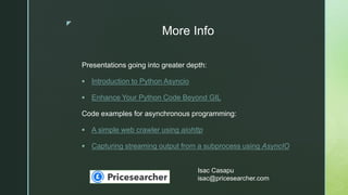 Concurrency models in python | PPT