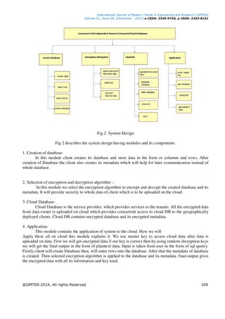 Concurrent And Independent Access To Encrypted Cloud Databases | PDF