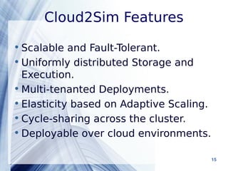 Concurrent and Distributed CloudSim Simulations | PPT
