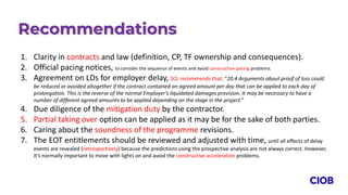 Concurrent Delay in Construction | PDF