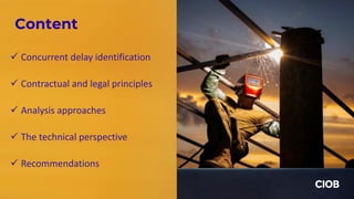 Concurrent Delay in Construction | PDF