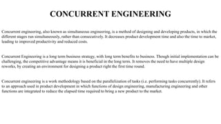 Concurrent engineering | PPT