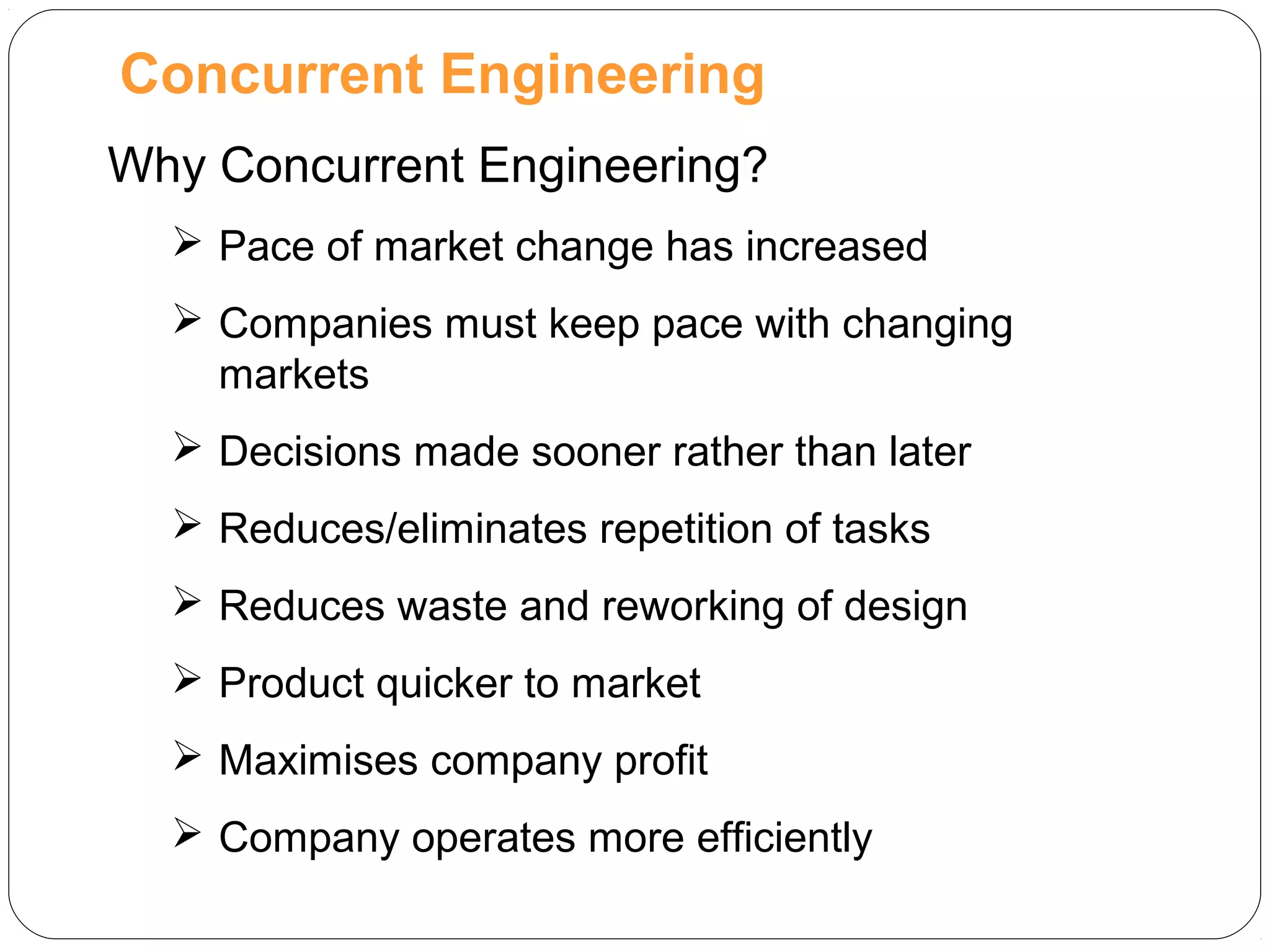 Concurrent engineering | PPT
