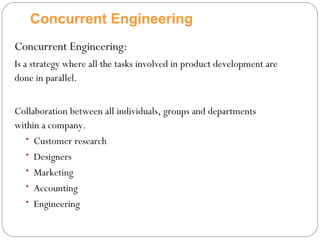 Concurrent Engineering Ppt
