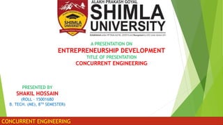 Concurrent engineering | PPTX