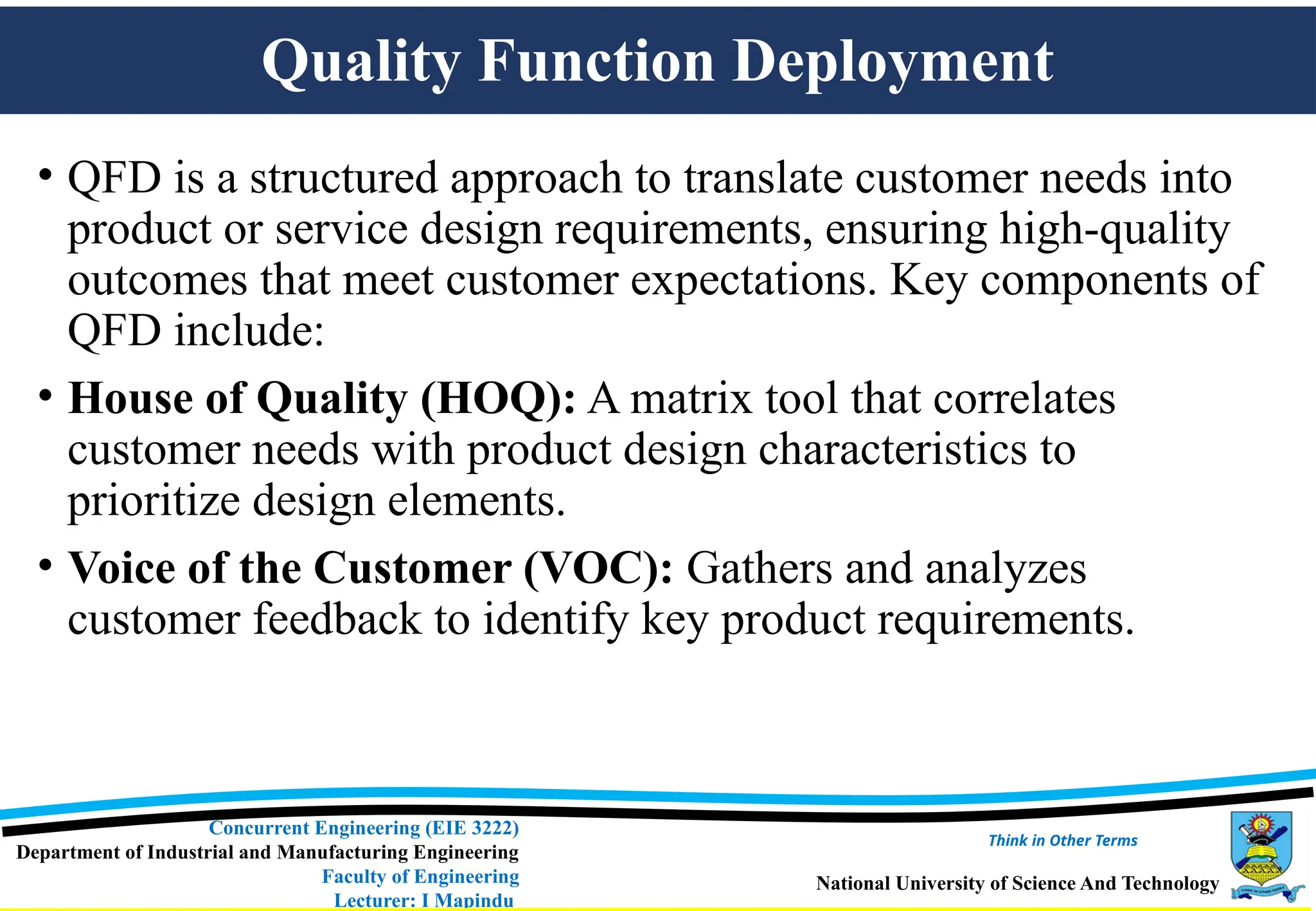 Concurrent Engineering Lecture 2 Pptx Final Document Pptx