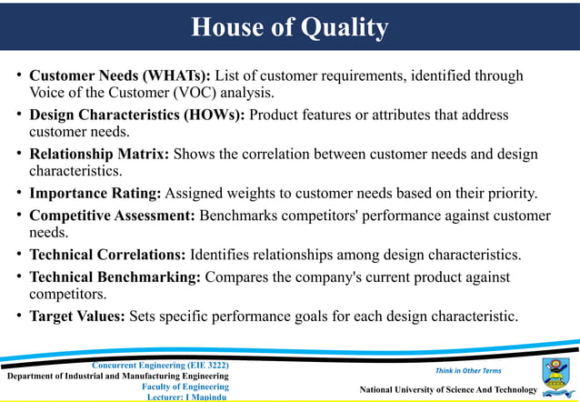 Concurrent Engineering Lecture 2 Pptx Final Document Ppt