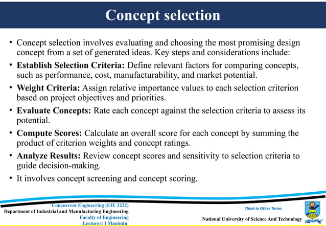 Concurrent Engineering Lecture 2 Pptx Final Document Ppt