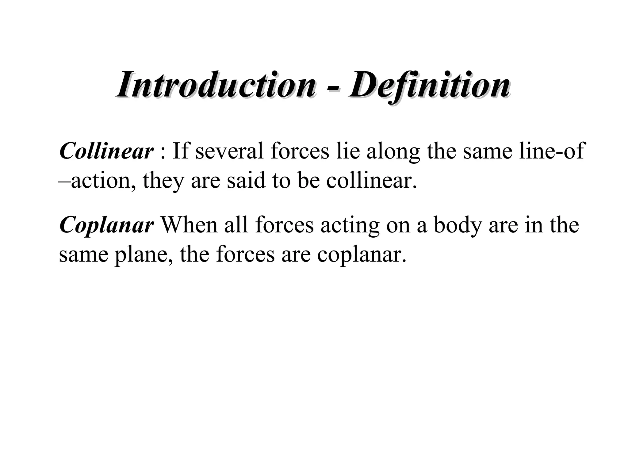 Concurrent Forces | PPT