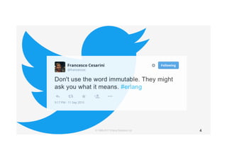 Concurrent languages are Functional by Francesco Cesarini | PDF | Programming Languages | Computing