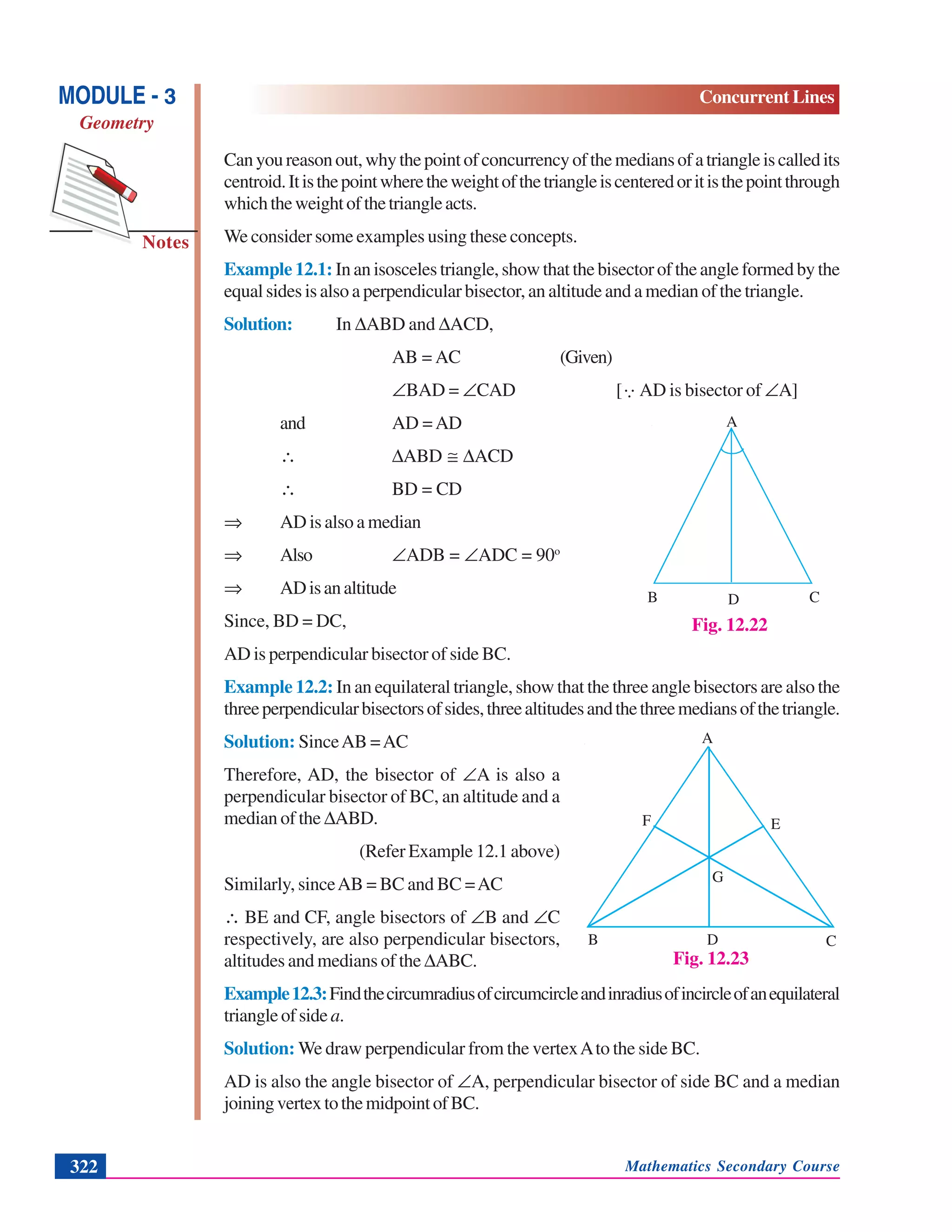 Concurrent lines -GEOMETRY | PDF