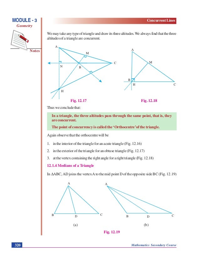 Concurrent Lines Geometry