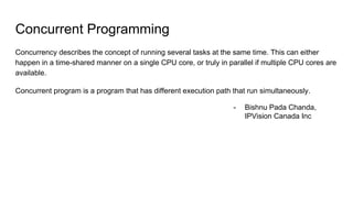 Concurrent/ parallel programming | PDF