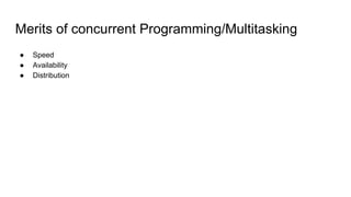 Concurrent/ parallel programming | PDF