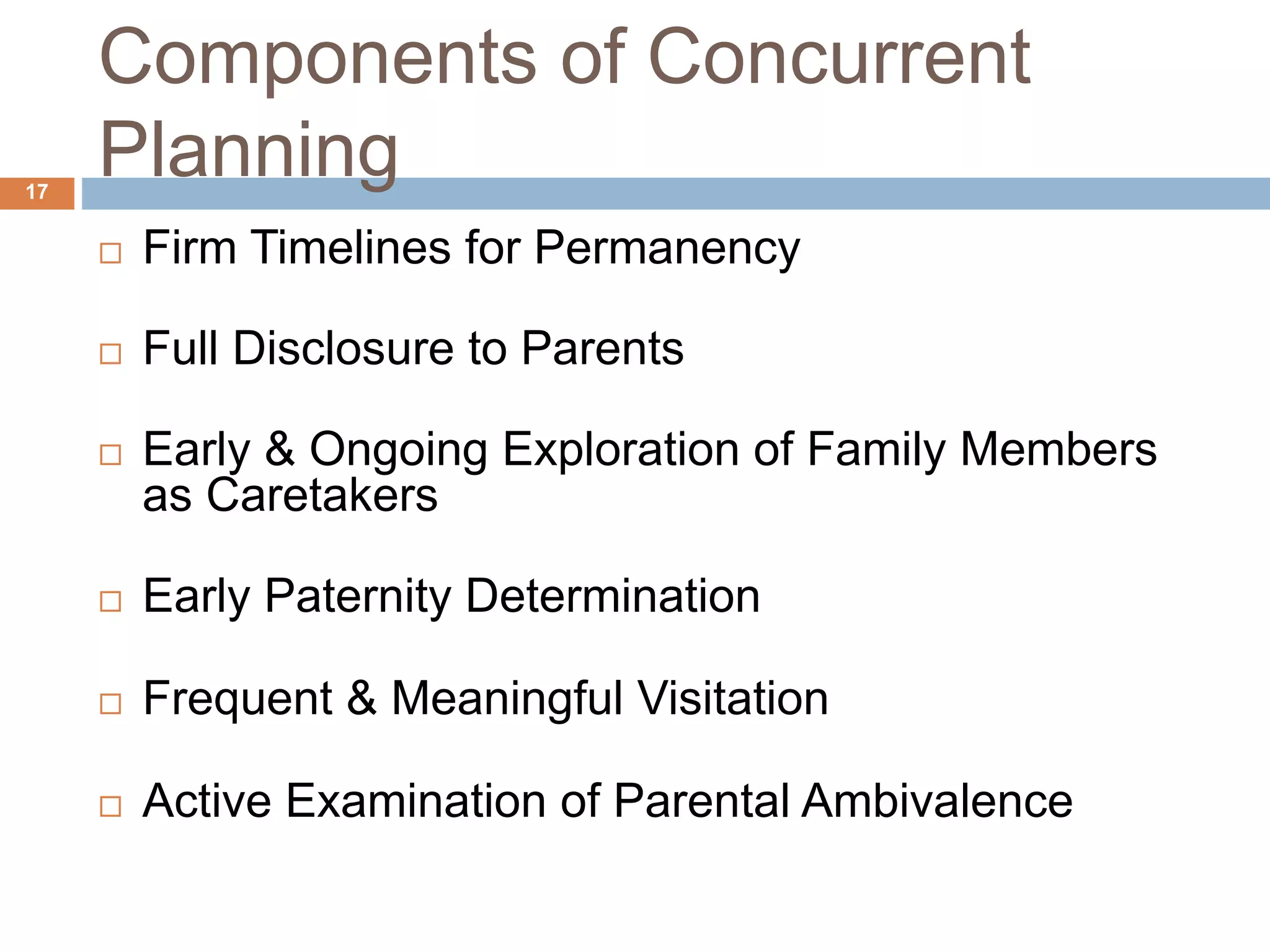 Concurrent Planning | PPT