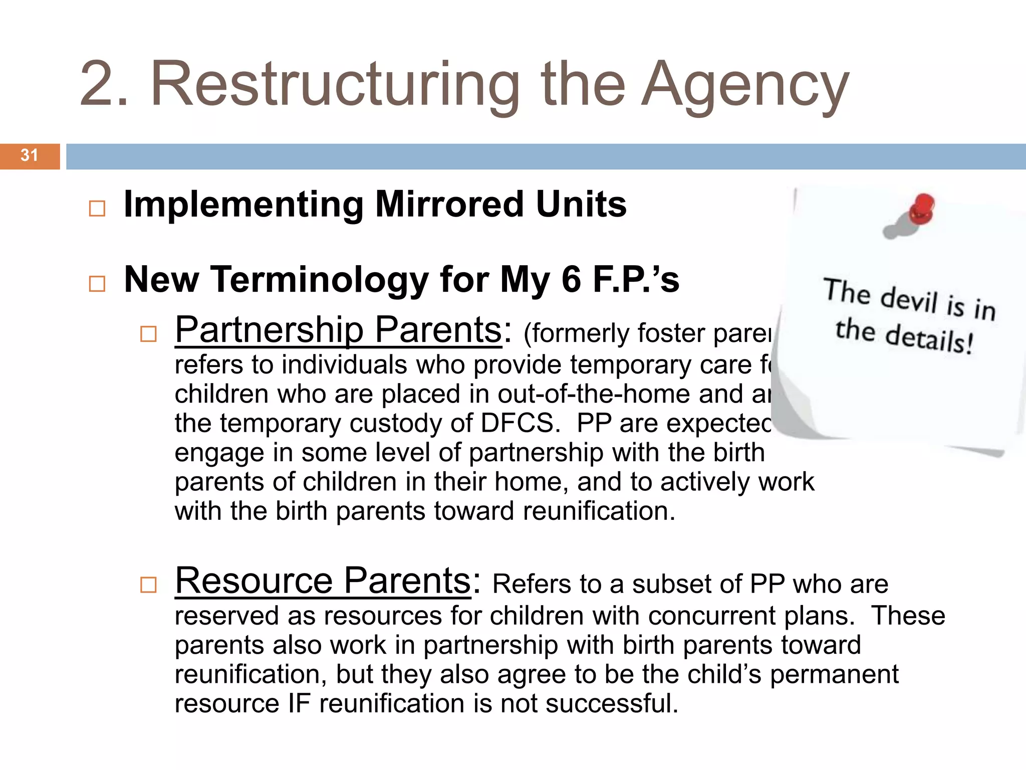 Concurrent Planning | PPTX