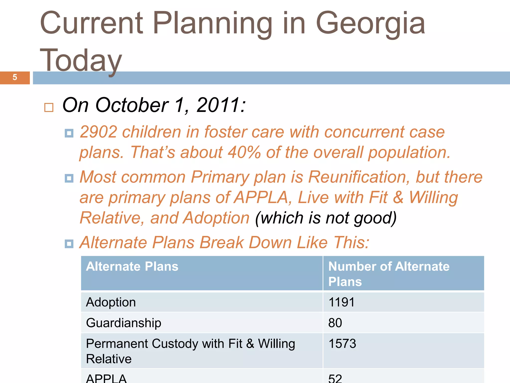 Concurrent Planning | PPTX