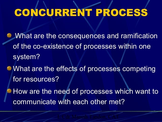 Concurrent process
