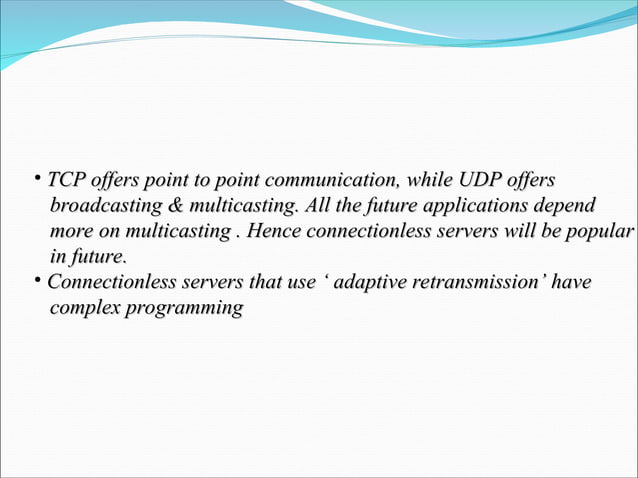 Concurrent Server And Iterative Server 1 1ppt Computer Networking