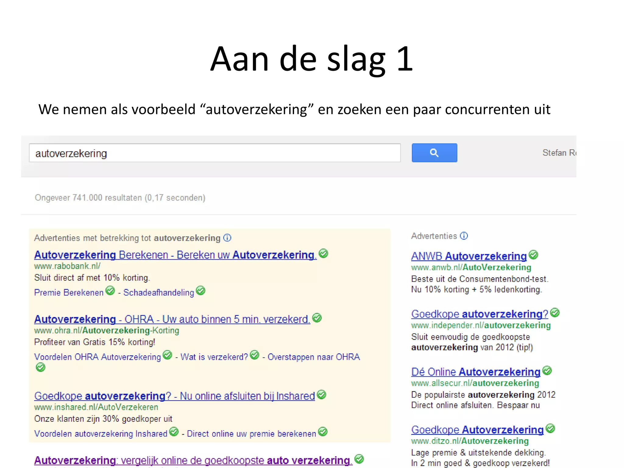 Concurrent spioneren | PPT