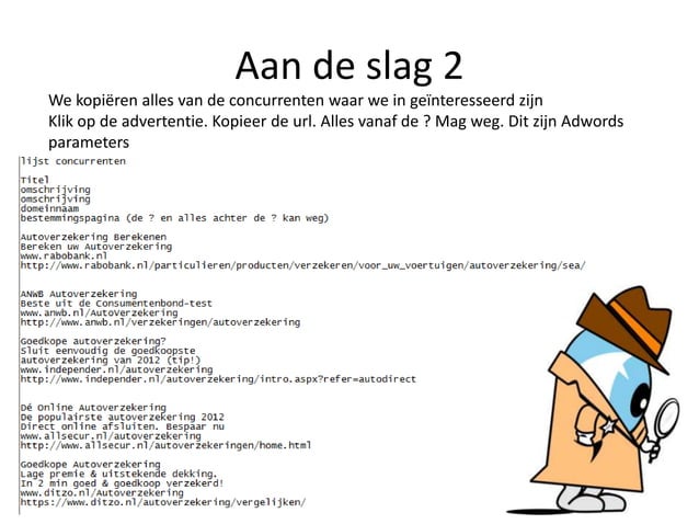 Concurrent spioneren | PPT