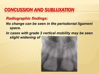 Concussion and subluxation | PPTX