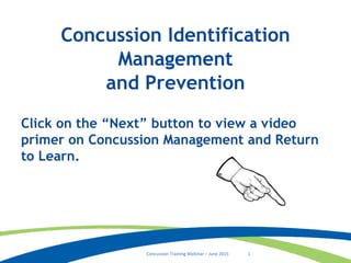 Concussion Module Introduction | PPTX