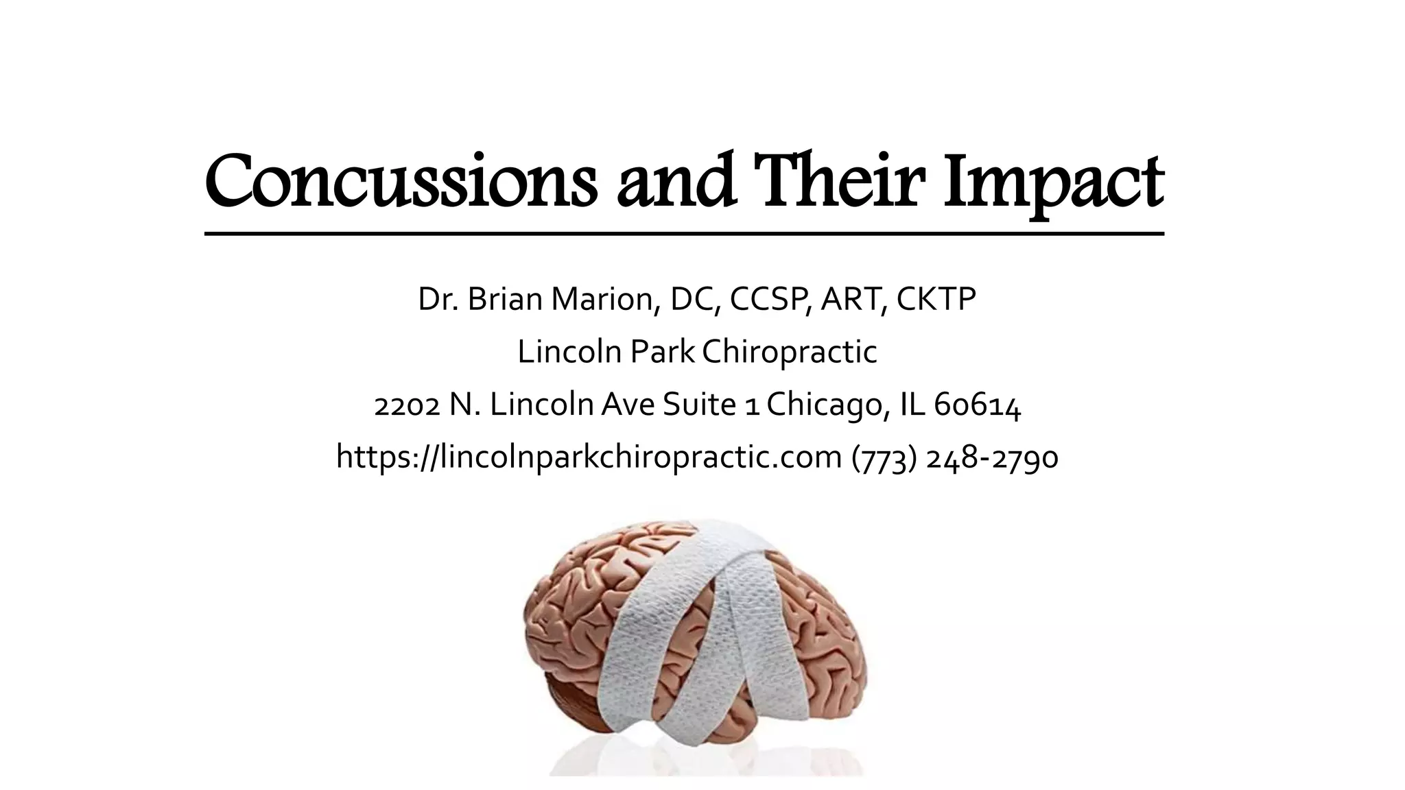 Concussions and Their Impact | PPTX | Death, Injury, or Military ...