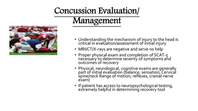 Concussions and Their Impact | PPTX | Death, Injury, or Military ...