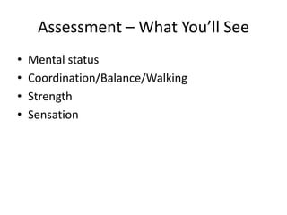 Concussion presentation for gpt dr. popoli’s presentation | PPTX