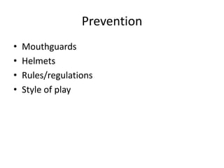 Concussion presentation for gpt dr. popoli’s presentation | PPTX