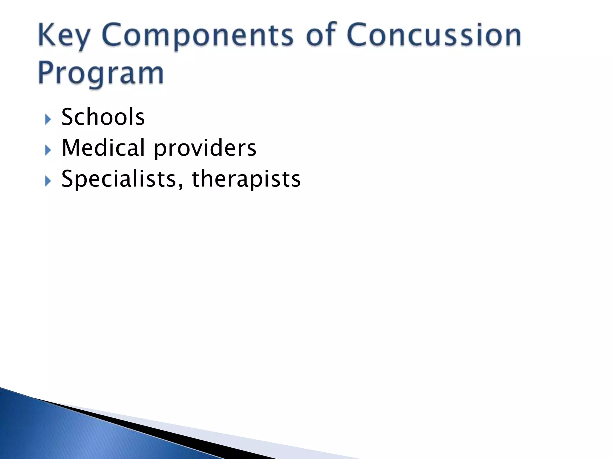 Strategies for Implementation of Regional Comprehensive Concussion ...