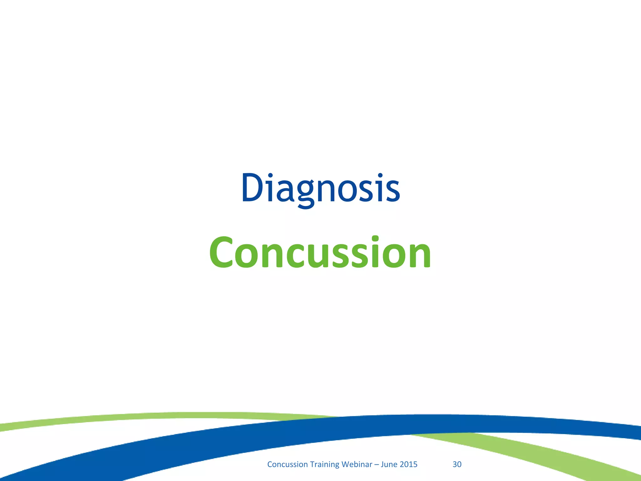 Concussion Training - 2016 | PPTX