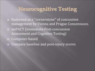 Head and Neck Injuries in Sports: A Sports Medicine Physician's ...