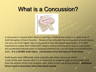 Concussions In Football | PPTX