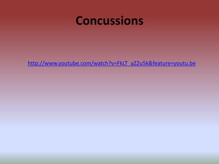 Concussions in high school athletes case study presentation | PPTX