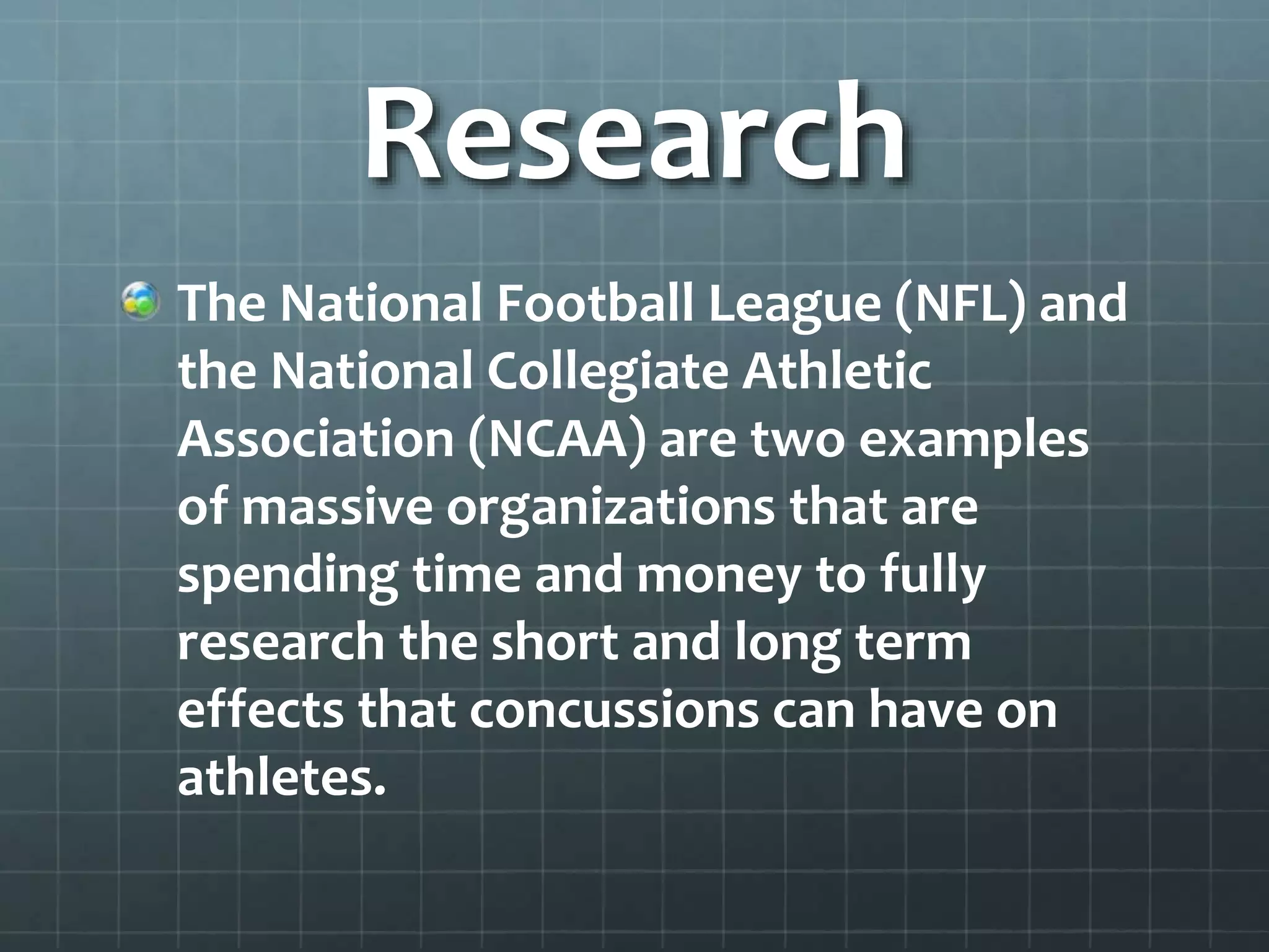 Concussions in Sports | PPTX