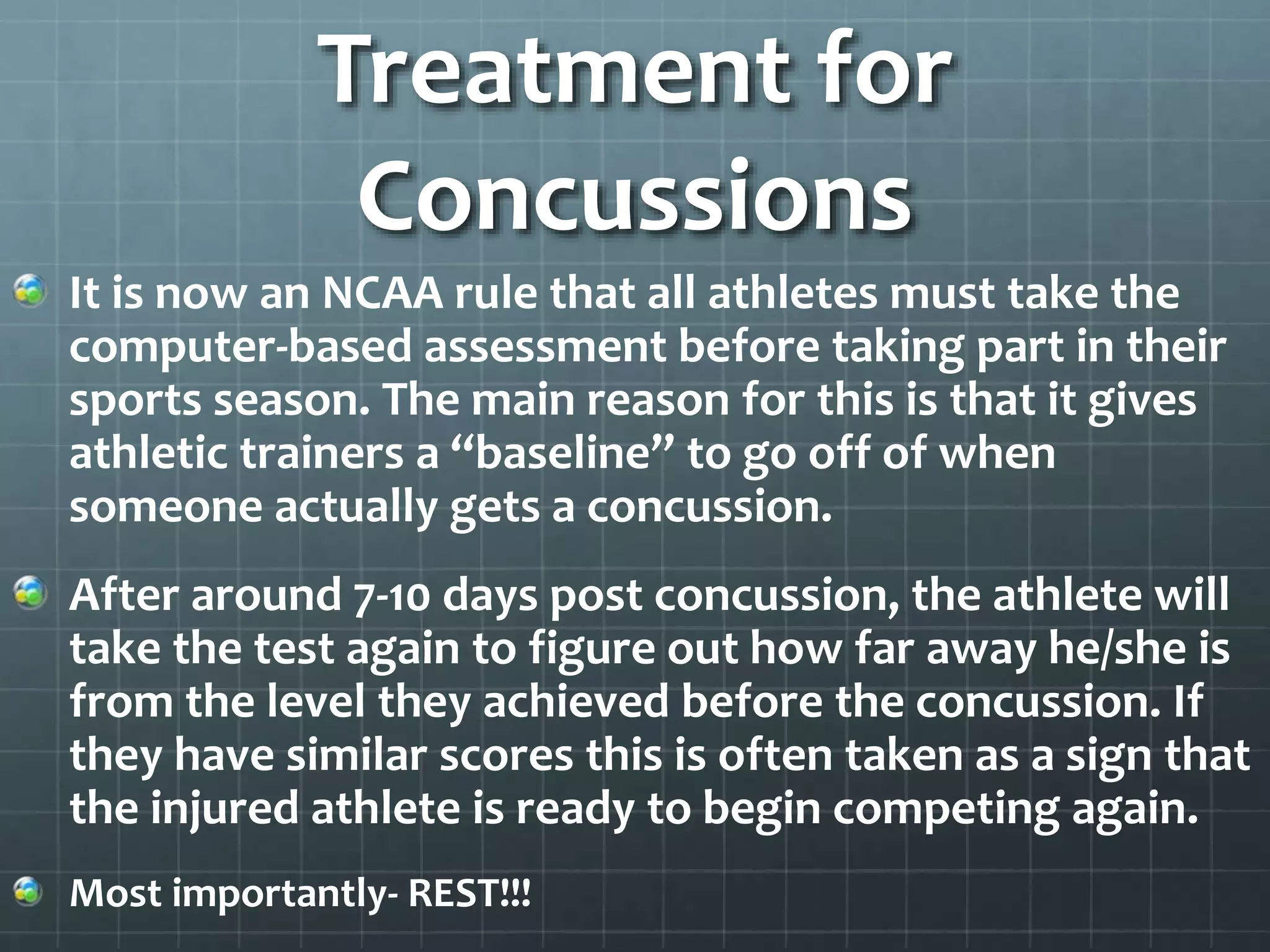 Concussions in Sports | PPTX