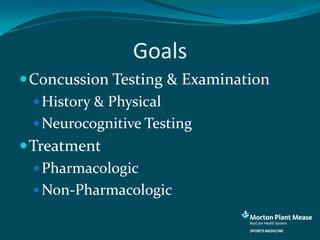 Concussion Testing & Treatment | PPT
