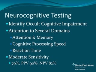 Concussion Testing & Treatment | PDF
