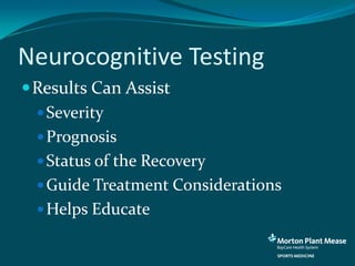 Concussion Testing & Treatment | PDF