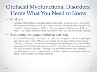 Concussion treatment and speech therapy | PPTX