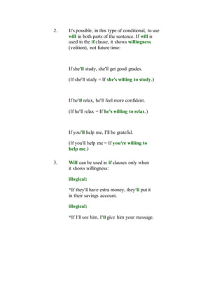 Condational sentences | PDF