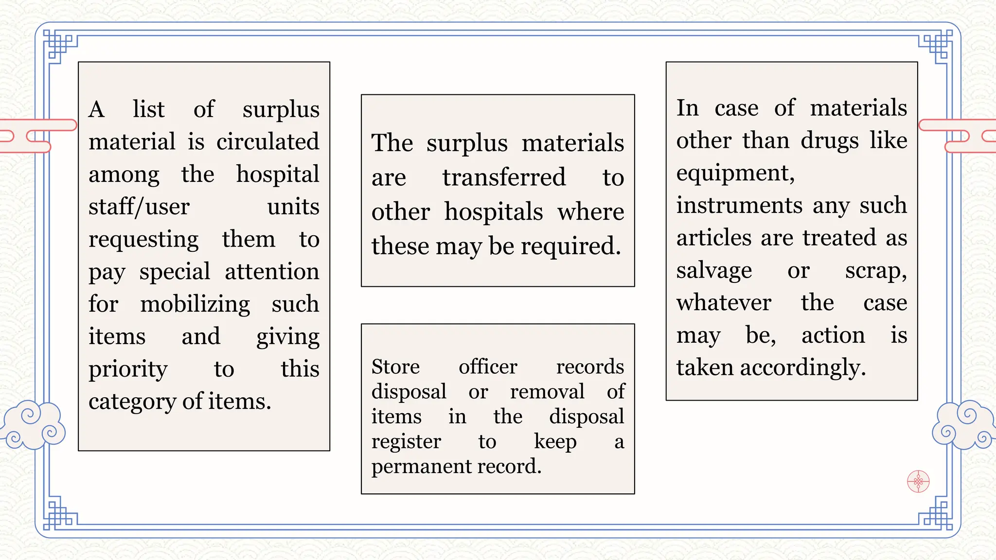 CONDEMNATION OF EQUIPEMENTS IN MANAGEMENT .pptx