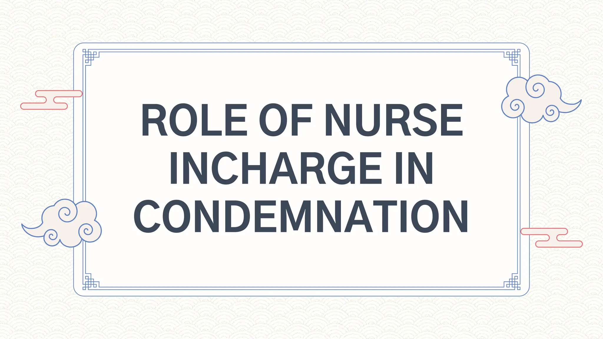 CONDEMNATION OF EQUIPEMENTS IN MANAGEMENT .pptx