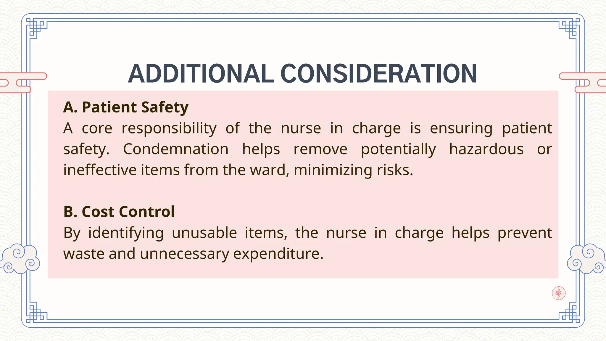 CONDEMNATION OF EQUIPEMENTS IN MANAGEMENT .pptx