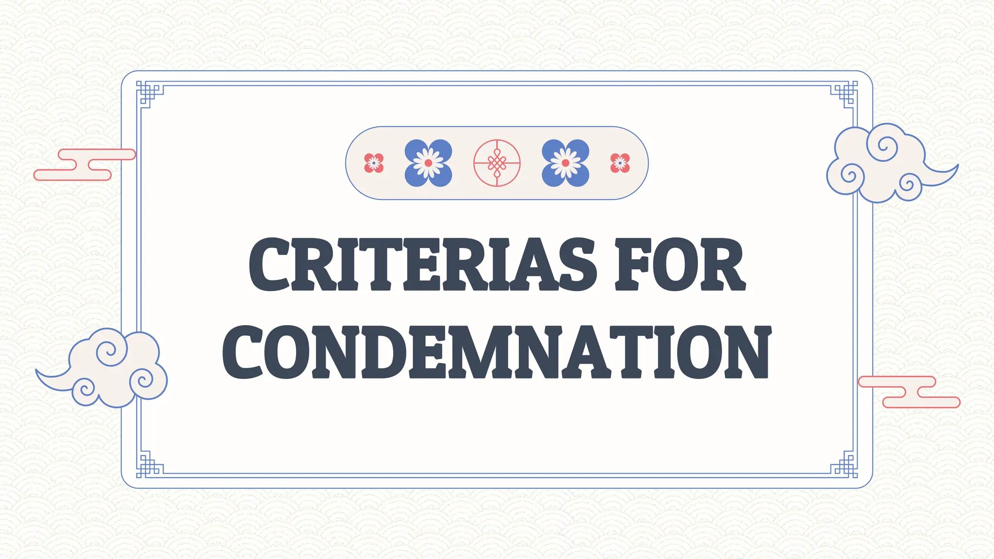 CONDEMNATION OF EQUIPEMENTS IN MANAGEMENT .pptx