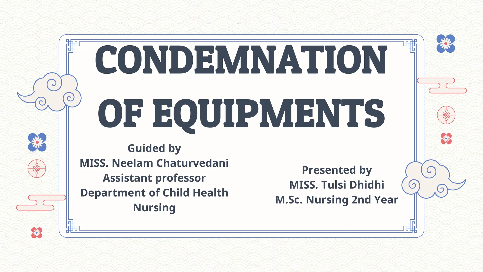 condemnation is a process disposed of unused material | PPTX