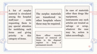condemnation is a process disposed of unused material | PPTX